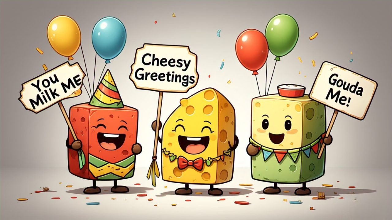 213+ Cheese Puns to Make You Cheddar-ly Amused
